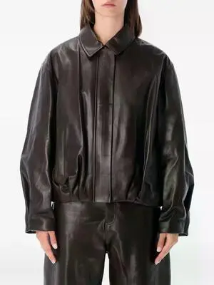 ARMA Melis Elasticated Leather Jacket