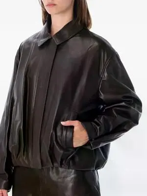 ARMA Melis Elasticated Leather Jacket