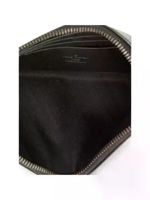 LOUIS VUITTON Monogram Eclipse Pochette Discovery Pm Clutch Bag