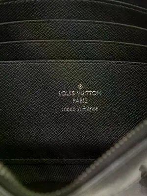 LOUIS VUITTON Monogram Eclipse Pochette Discovery Pm Clutch Bag