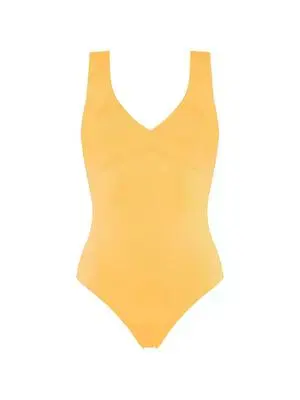 ERES Hold Up One-piece Swimsuit - Yellow