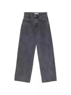 ICON DENIM LOS ANGELES Faded Wide-leg Jeans