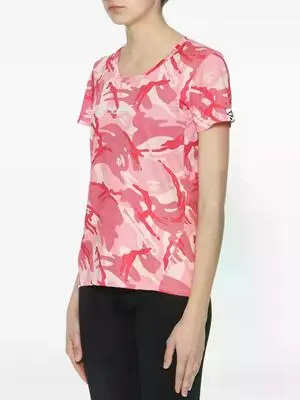 AAPE BY *A BATHING APE Camouflage-print Logo T-shirt
