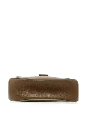 Chloé 2014 Mini Smooth And Grained Calfskin Drew Crossbody Bag - Brown