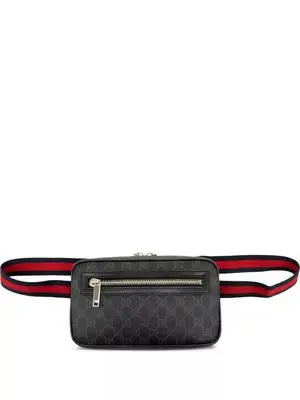 Gucci Gg Supreme Web Belt Bag