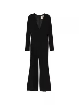 ANIYE BY Jade V-neck Jumpsuit - Black