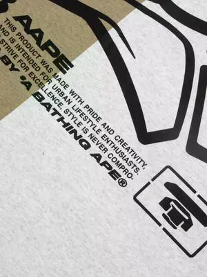 AAPE BY *A BATHING APE Moonface Graphic T-shirt