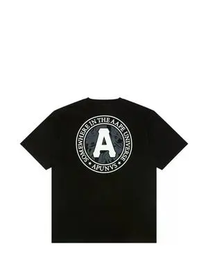 AAPE BY *A BATHING APE Logo-print Crew-neck T-shirt