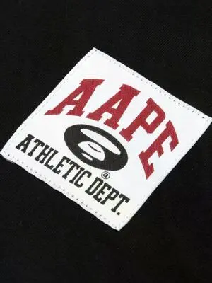 AAPE BY *A BATHING APE Logo-print Crew-neck T-shirt