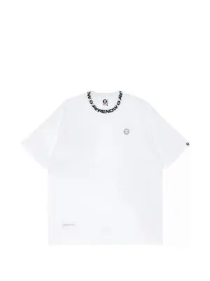 AAPE BY *A BATHING APE Moonface Logo T-shirt - White