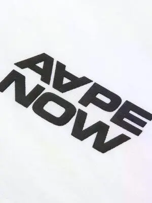 AAPE BY *A BATHING APE Moonface Logo T-shirt