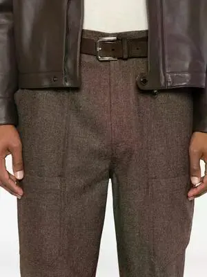 Eleventy Patch-pocket Straight Leg Trousers
