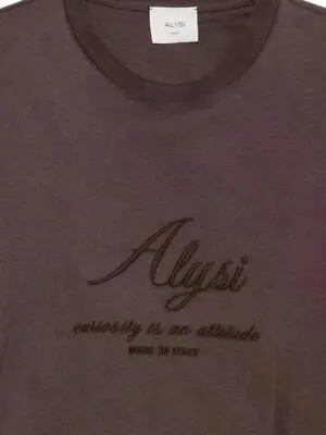 ALYSI Logo-embroidered Sweatshirt