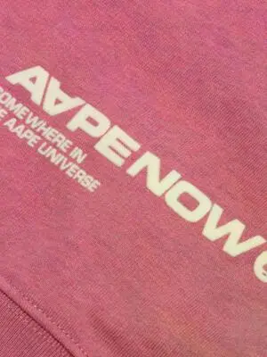 AAPE BY *A BATHING APE Moonface Logo-patch Sweatshirt