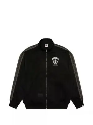AAPE BY *A BATHING APE Moonface Patch Track Sweatshirt - Black