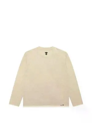 AAPE BY *A BATHING APE Logo-patch Long-sleeve T-shirt