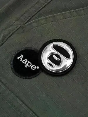 AAPE BY *A BATHING APE Moonface Patch Cargo Shorts
