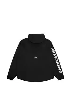 AAPE BY *A BATHING APE Moonface Logo-patch Windbreaker Jacket