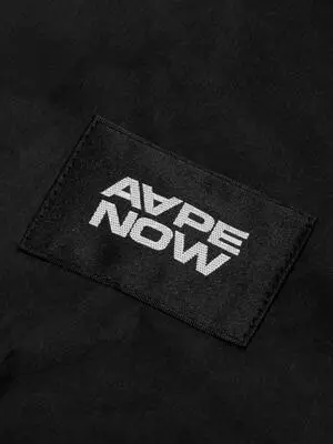 AAPE BY *A BATHING APE Moonface Logo-patch Windbreaker Jacket