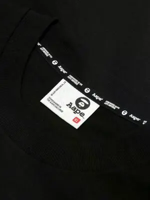 AAPE BY *A BATHING APE Moonface Universe Long-sleeve T-shirt