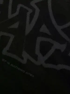 AAPE BY *A BATHING APE Moonface Universe Long-sleeve T-shirt