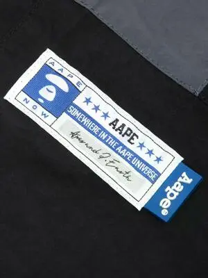 AAPE BY *A BATHING APE Moonface Panelled Track Pants