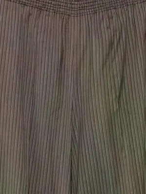 ALYSI Pinstripe Print Drawstring Hem Trousers
