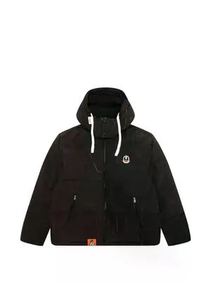 AAPE BY *A BATHING APE Moonface Camo-print Puffer Jacket - Black
