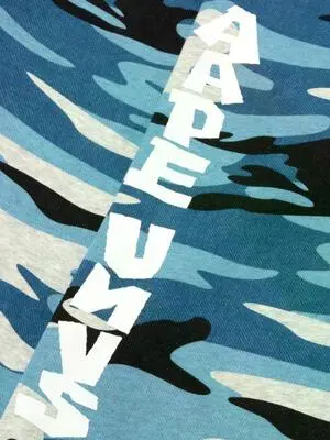 AAPE BY *A BATHING APE Camouflage-print Logo-patch Track Pants