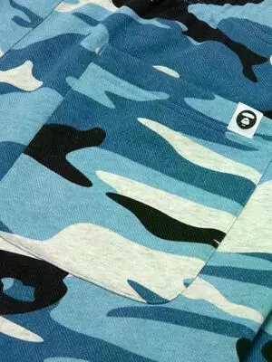 AAPE BY *A BATHING APE Camouflage-print Logo-patch Track Pants