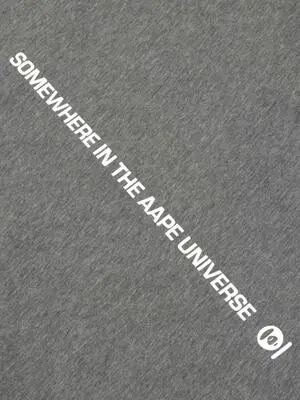 AAPE BY *A BATHING APE Aapenow Clover Moonface Long-sleeve T-shirt