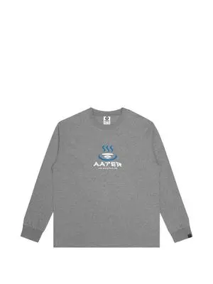 AAPE BY *A BATHING APE Aaper Graphic-print T-shirt - Grey