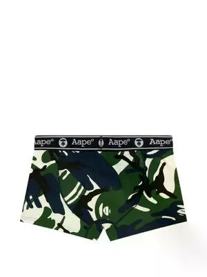 AAPE BY *A BATHING APE Moonface Camo-print Boxer Briefs