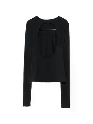 PARLOR Open-back Long-sleeve Top