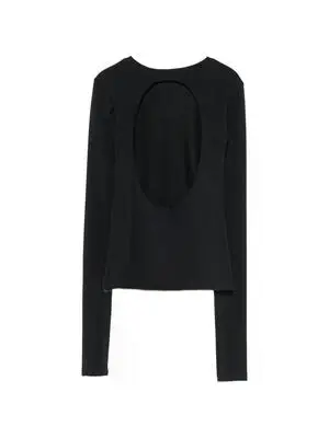 PARLOR Open-back Long-sleeve Top