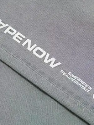 AAPE BY *A BATHING APE Moonface Embroidered Jeans