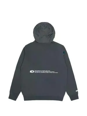 AAPE BY *A BATHING APE Moonface Panelled Hoodie - Grey