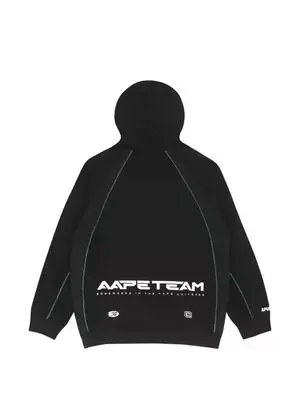 AAPE BY *A BATHING APE Moonface Raglan Hoodie - Black