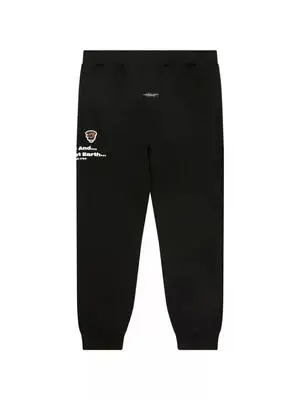 AAPE BY *A BATHING APE Logo-print Track Pants - Black