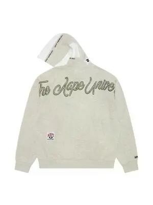 AAPE BY *A BATHING APE Aapeunvs Moonface Logo-patch Hoodie