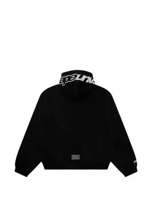 AAPE BY *A BATHING APE Moonface Logo-print Hoodie - Black