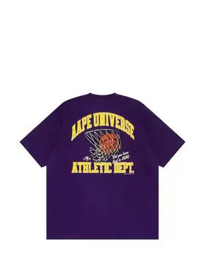AAPE BY *A BATHING APE Moonface Logo-print T-shirt