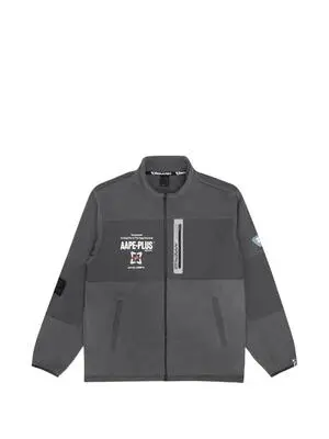 AAPE BY *A BATHING APE Logo-print Zip-up Jacket