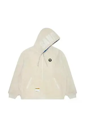 AAPE BY *A BATHING APE Moonface Reversible Hoodie - Neutrals