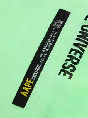 AAPE BY *A BATHING APE Logo-patch Belted Cargo Shorts