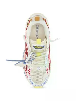 Off-White Be Right Back" Arrows-motif Panelled Sneakers - Blue