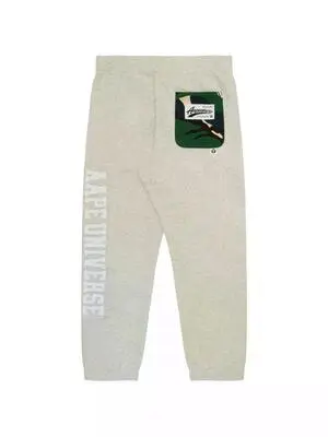 AAPE BY *A BATHING APE Moonface-motif Track Pants