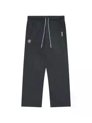 AAPE BY *A BATHING APE Moonface Patch Track Pants - Grey