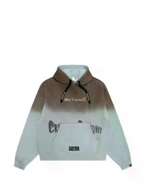 AAPE BY *A BATHING APE Logo-print Hoodie - Blue