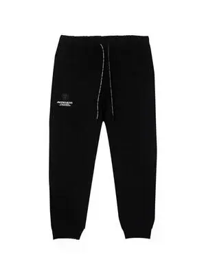 AAPE BY *A BATHING APE Moonface Patch Track Pants - Black